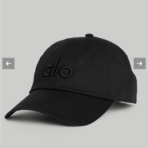 Accessories | Alo Black Baseball Cap | Poshmark